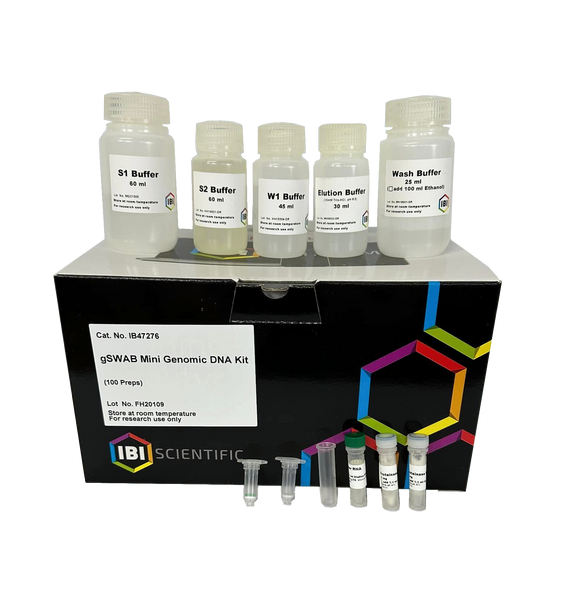 gSwab Mini Genomic DNA Kit | DNA Extraction | IBI Scientific
