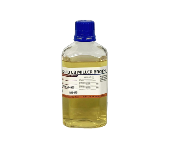 *NEW* Liquid LB Miller Broth – IBI Scientific
