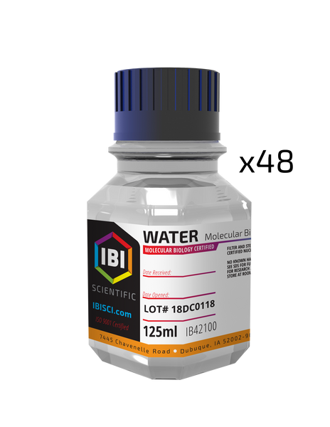 Molecular Biology Grade Water | DNase & RNase Free | IBI Scientific